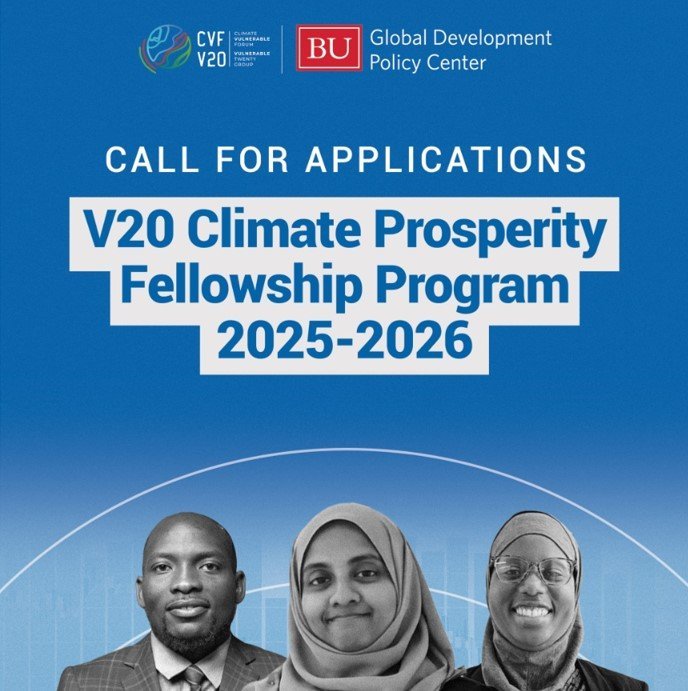 The V20 Climate Prosperity Fellowship Program 2025-2026 Opens ...